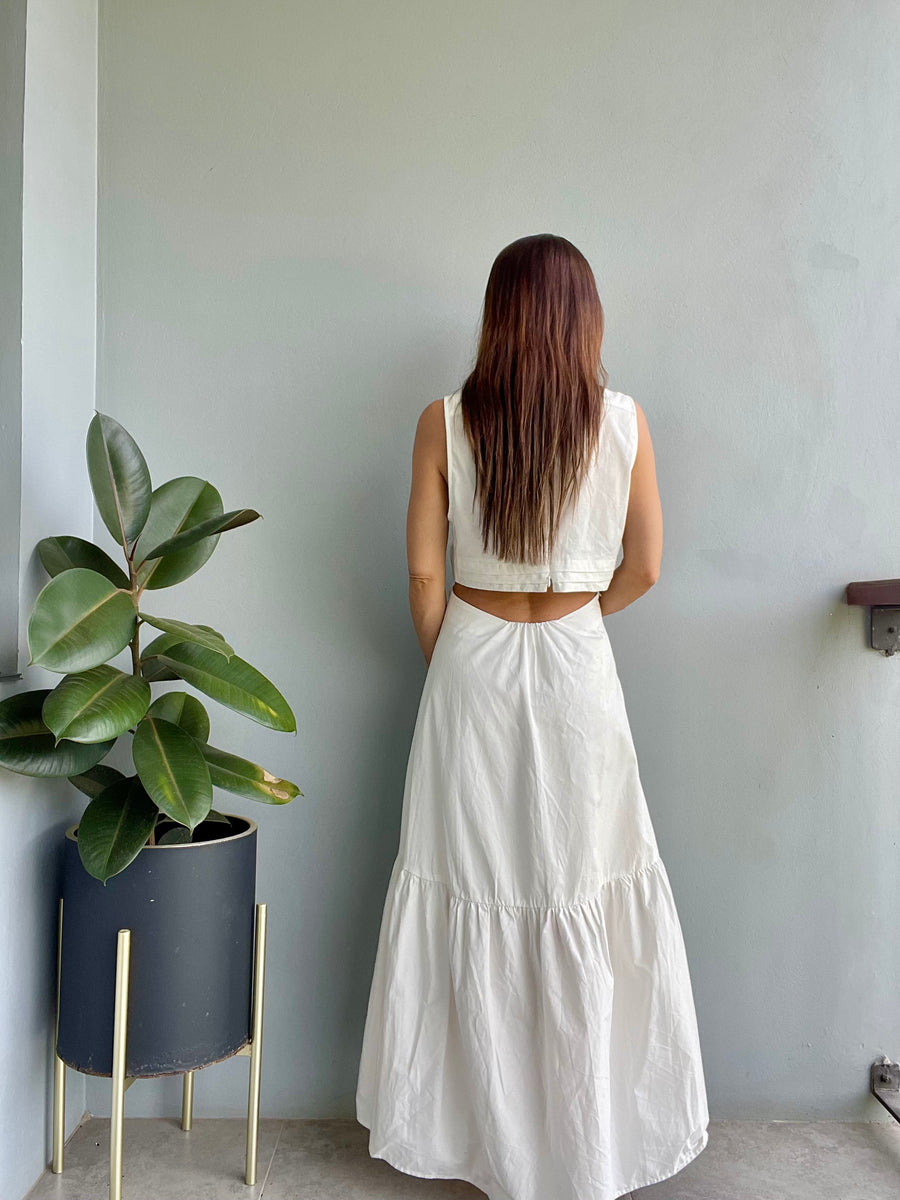 Jane Sleeveless Midi Dress – Fly Boutique